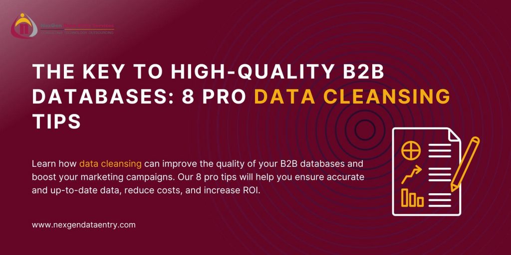 8 Pro Data Cleansing Tips for High-Quality B2B Databases